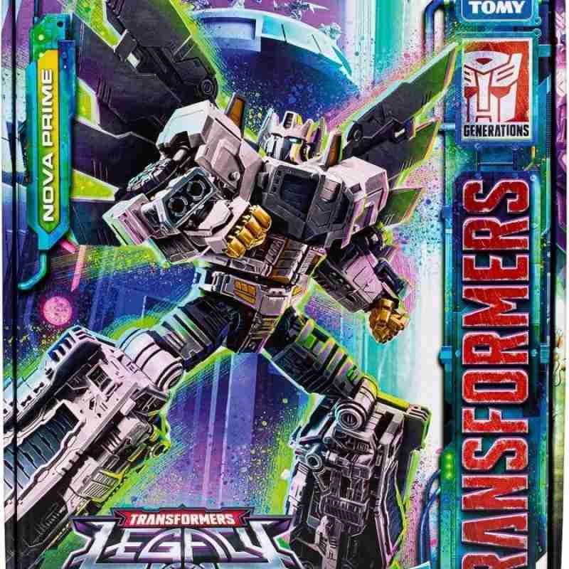 Promo Hasbro Transformers Legacy Evolution Leader Class Nova Prime Toy ...