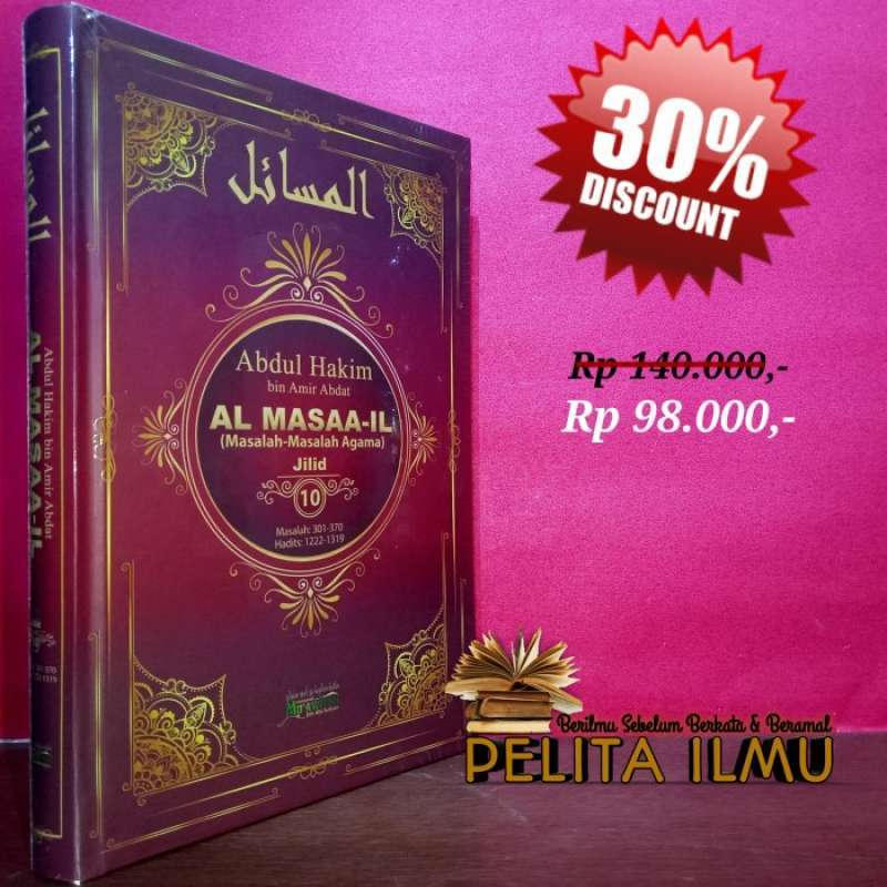Promo Buku Al-masaa-il - Masalah-masalah Agama Jilid 10 Diskon 23% Di ...