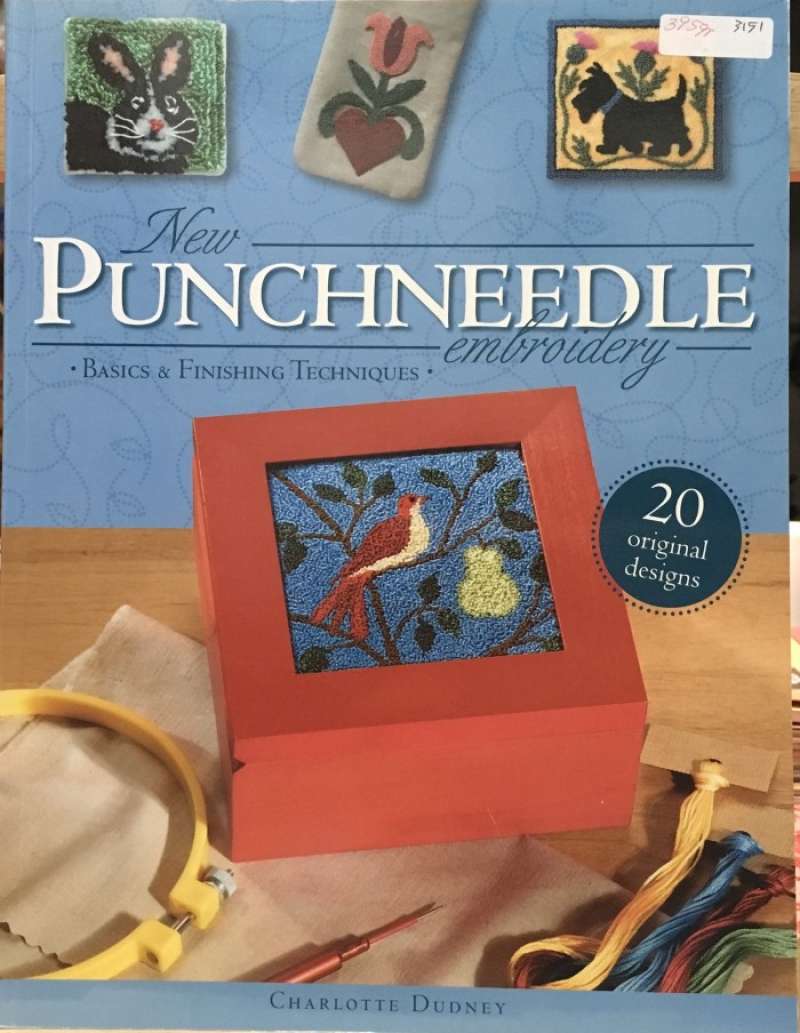 Promo Ori 2022 - 3151 New Punchneedle Embroidery Basic & Finishing Techniques Diskon 21% Di ...