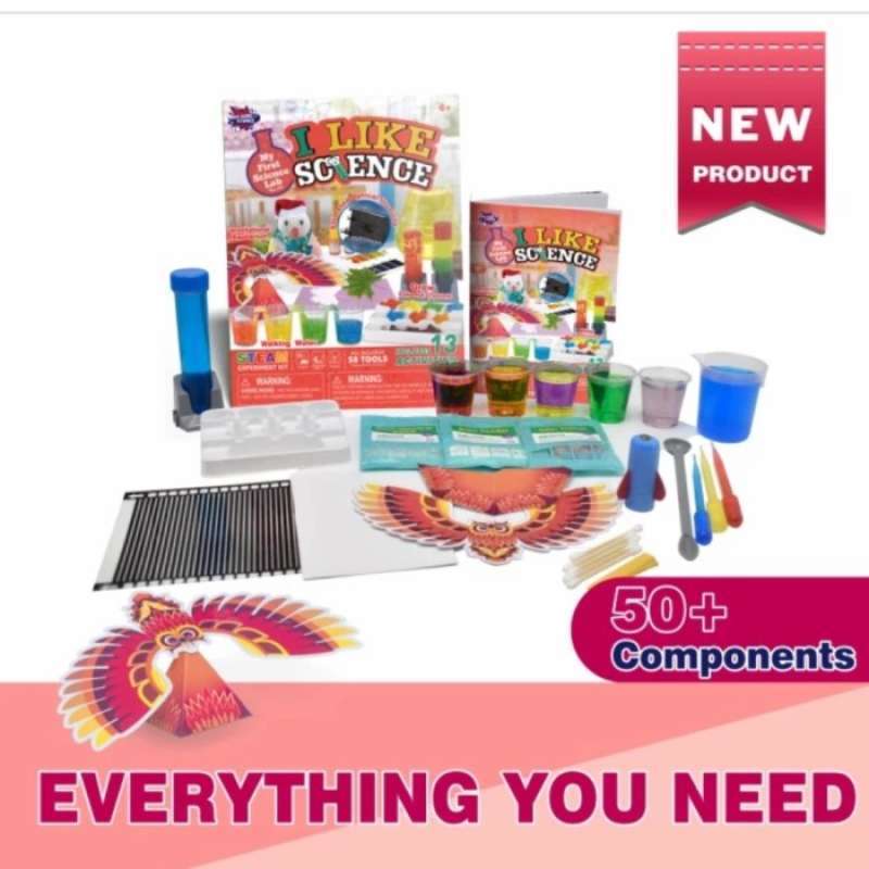 Promo Big Bang Science I Like Science 13 Experimental Projects Mainan ...