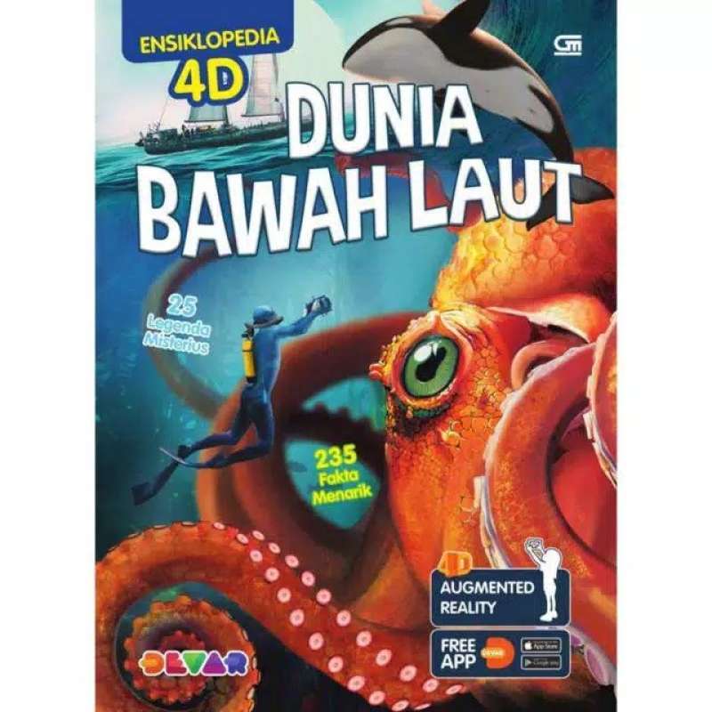 Promo Buku Ensiklopedia 4d Dunia Bawah Laut Devar Entertainment Diskon ...