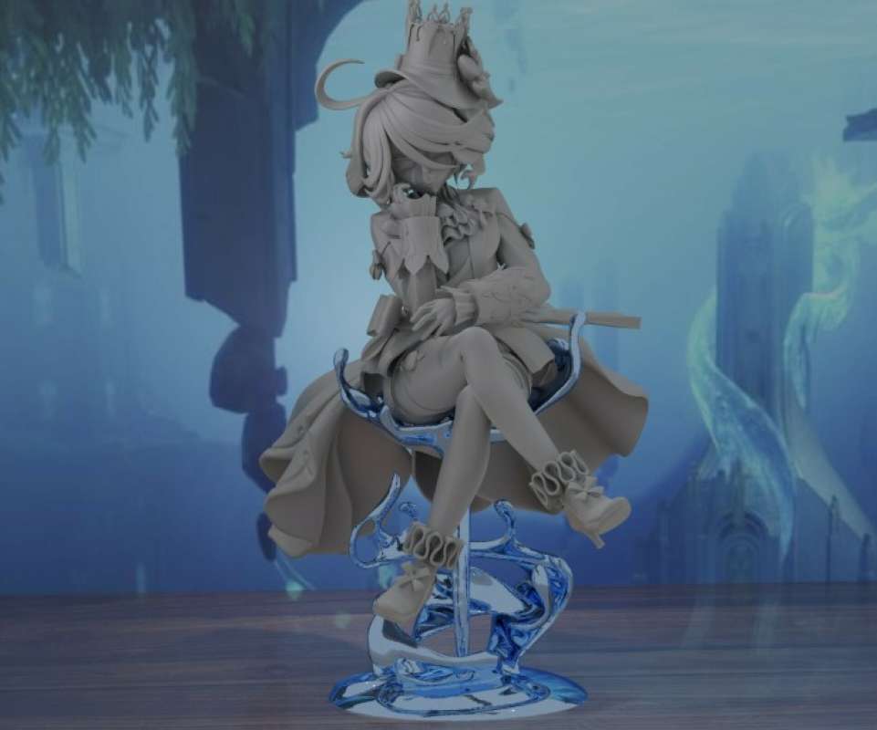 Promo Furina Genshin Impact Resin Kit Figure - 8 Cm - 16 Cm Diskon 10% ...