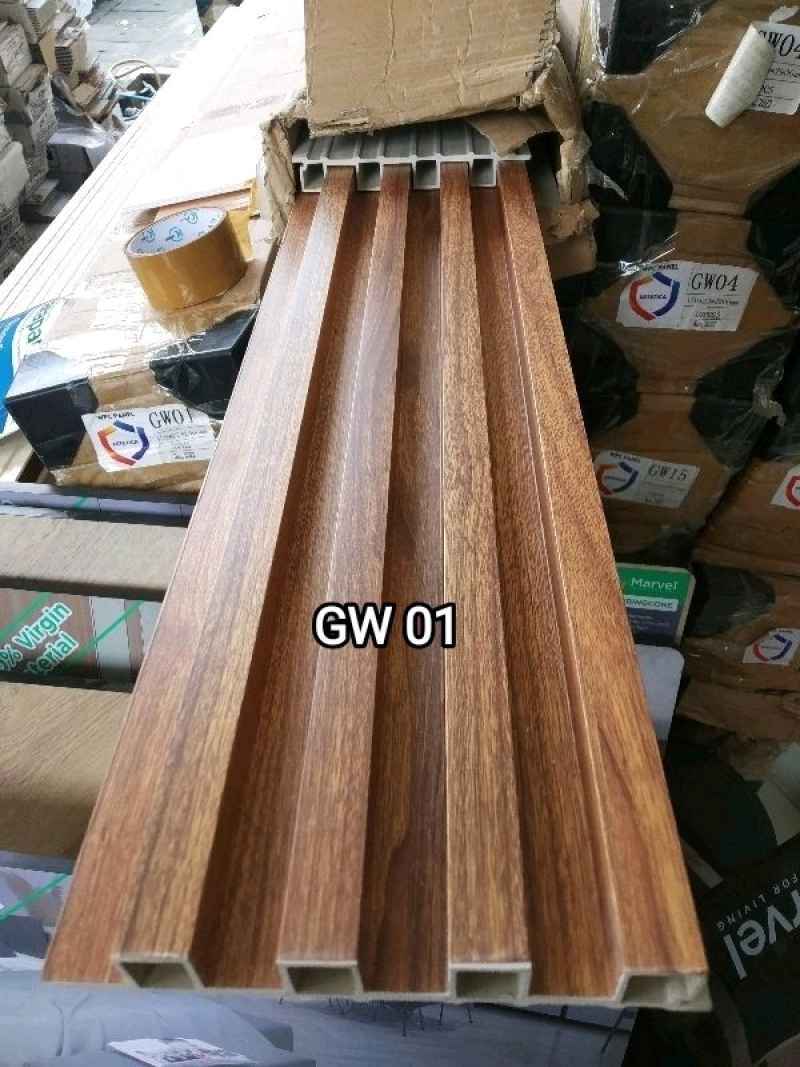 Jual Wallpanel Wpc Wood Panel Kisi Kisi Panjang 2,9 Meter Harga Per ...