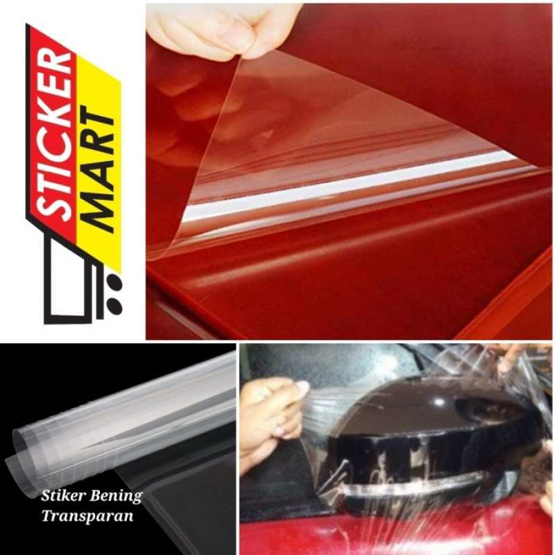 Jual Sticker Clear Bening Transparan Gloss Laminasi Stiker Furniture ...