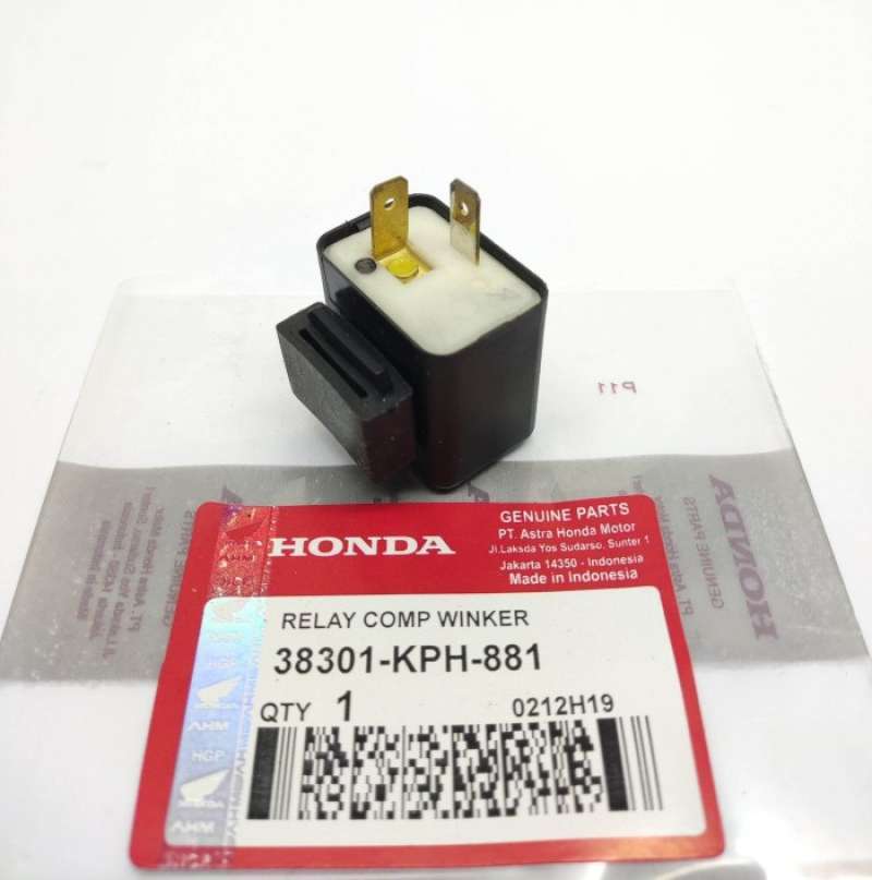 Jual Original Ahm Flasher Sein Plaser Flaser Sen Relay Honda Universal ...