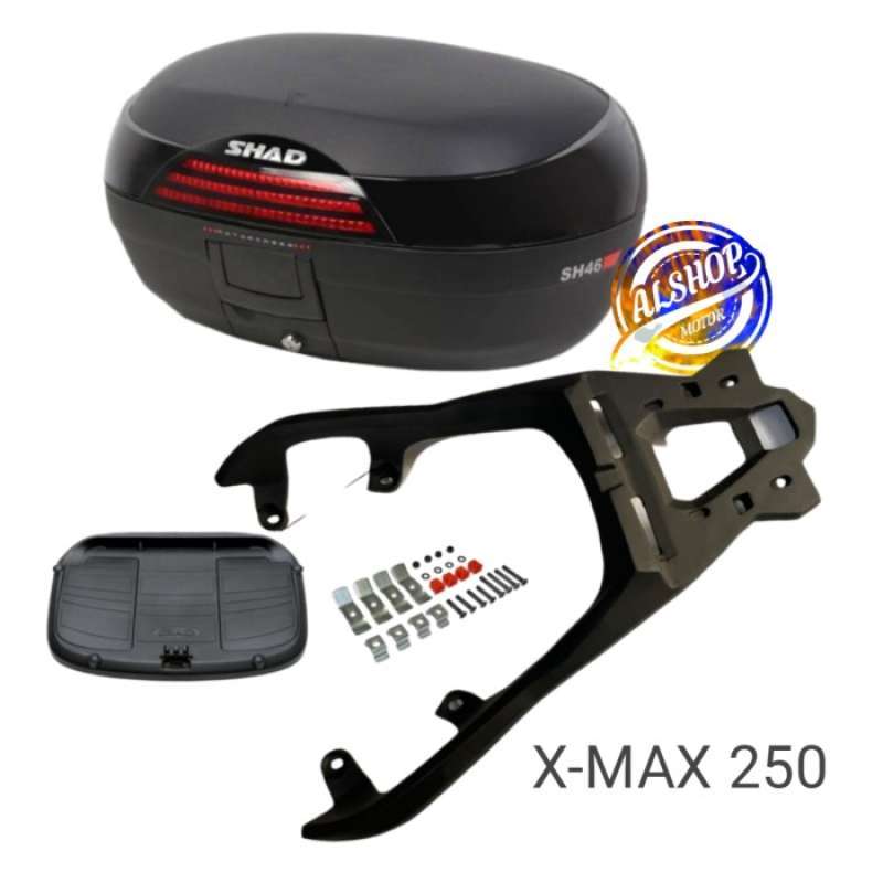 Promo Paketan Box Shad Sh46 Sh 46 Dan Breket Box Motor Yamaha Xmax 250 ...
