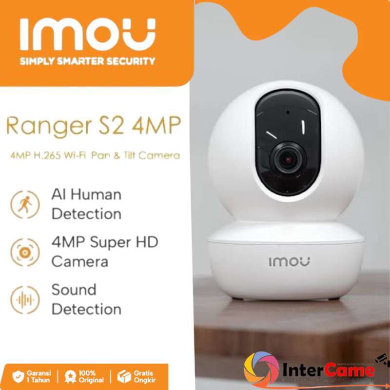 Promo Cctv Wireless Wifi Imou Ranger S2 Smartcam Super Full Hd 4mp ...