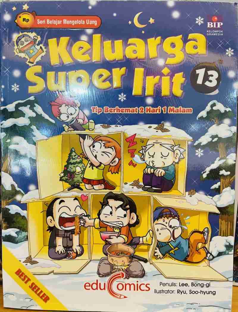 Promo Buku Komik Keluarga Irit Vol 13 Tip Berhemat 2 Hari 1 Malam Diskon 23% Di Seller Malini ...