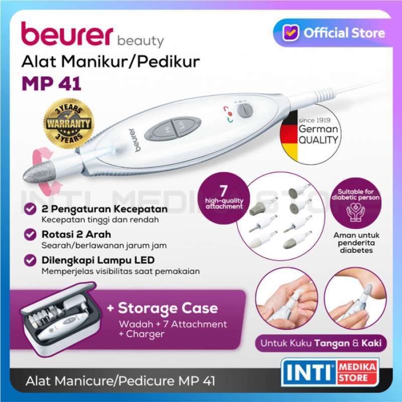 Jual Beurer - Alat Manikur Pedikur Kuku Mp41 | Manicure Pedicure Set Di ...