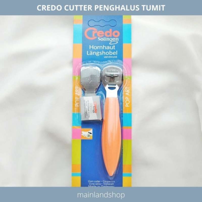 Jual Credo Pedicure Croda Parutan Kaki Corn Cutter Penghalus Tumit Kaki ...