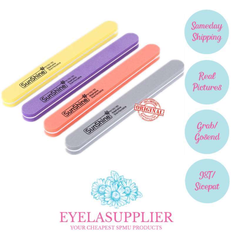 Jual Sunshine Buffer Lurus 100/180 Washable Disinfectable Buffer Kikir ...