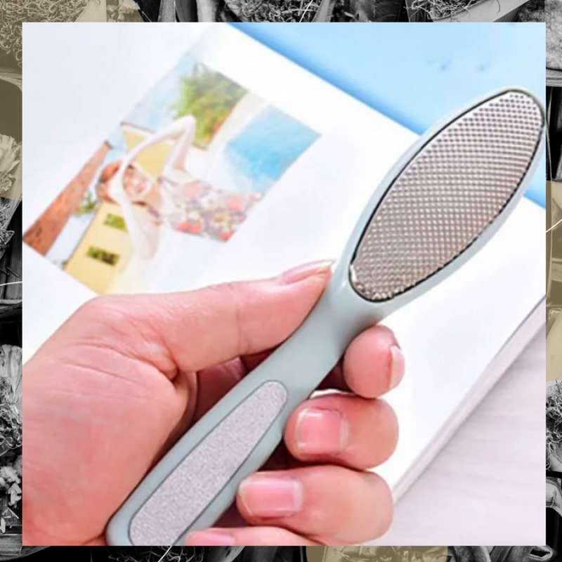 Jual Alat Penghalus Tumit Alat Kikir Kuku Dan Sikat Kulit 2in1 Di ...