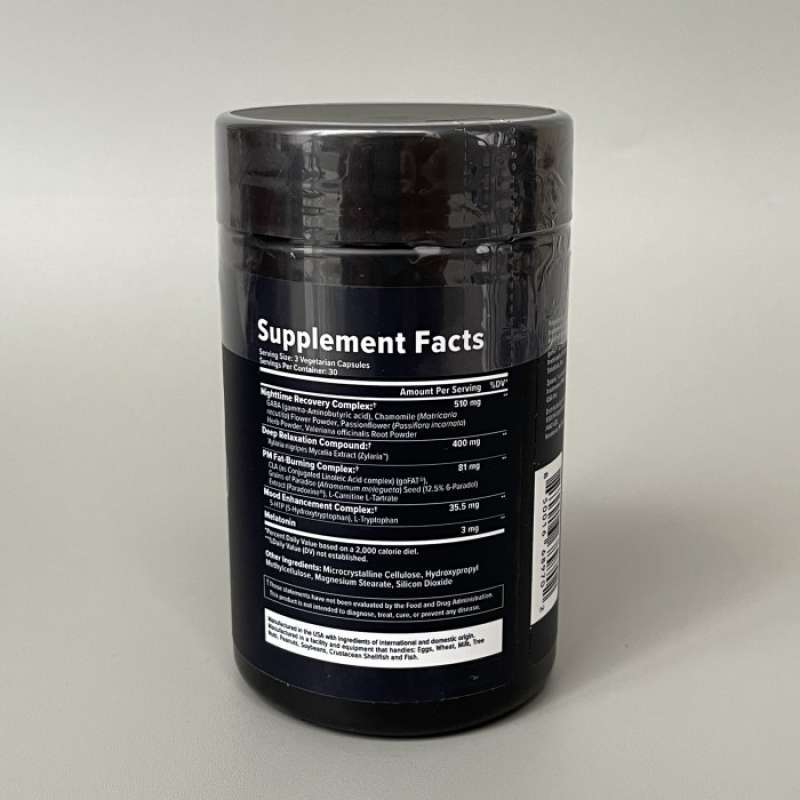 Promo Fat Burner Innosupps Night Shred New Formula Black Edition 90caps ...