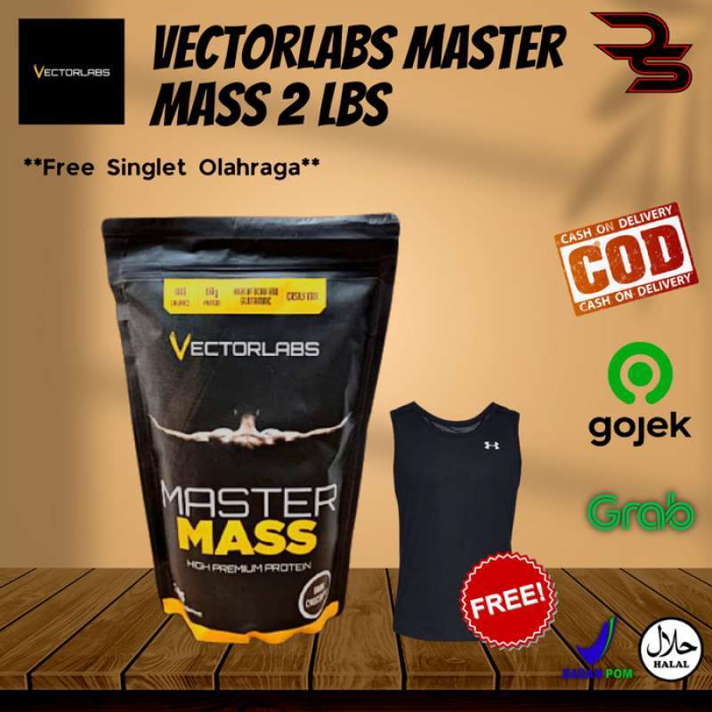 Promo Vectorlabs Mastermass Master Mass Gainer 2lb 2lbs 900gr 900gram Diskon 33% Di Seller ...