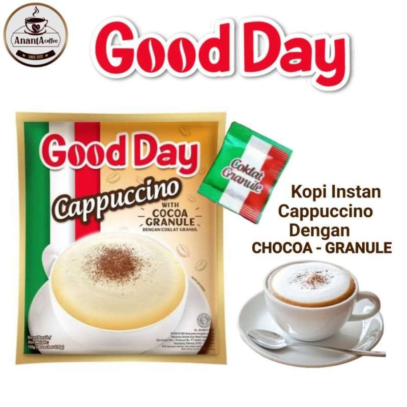 Jual Kopi Good Day Cappuccino Chocoa Granule Sachet 25 Gram Di Seller Ananta Coffee - Kidal, Kab ...