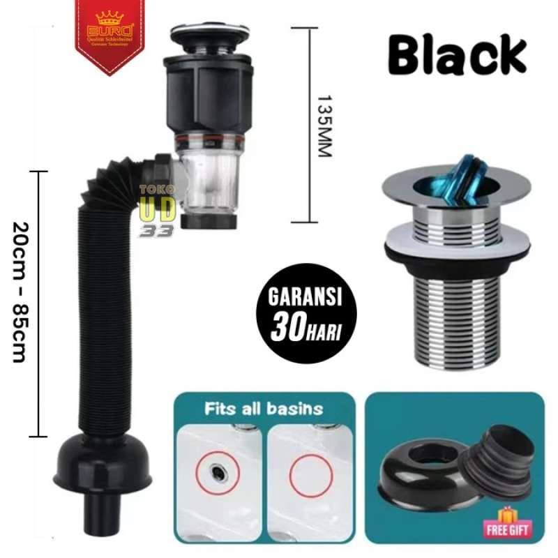 Jual Afur Dan Sifon Wastafel Bak Cuci Piring Plus Filter Selang Penutup Di Seller Winter ...