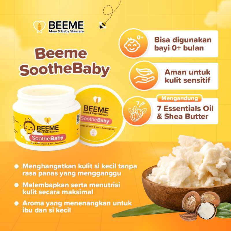 Promo Beeme Soothebaby And Soothekids Balm 15g | Balm Penghangat Dan ...