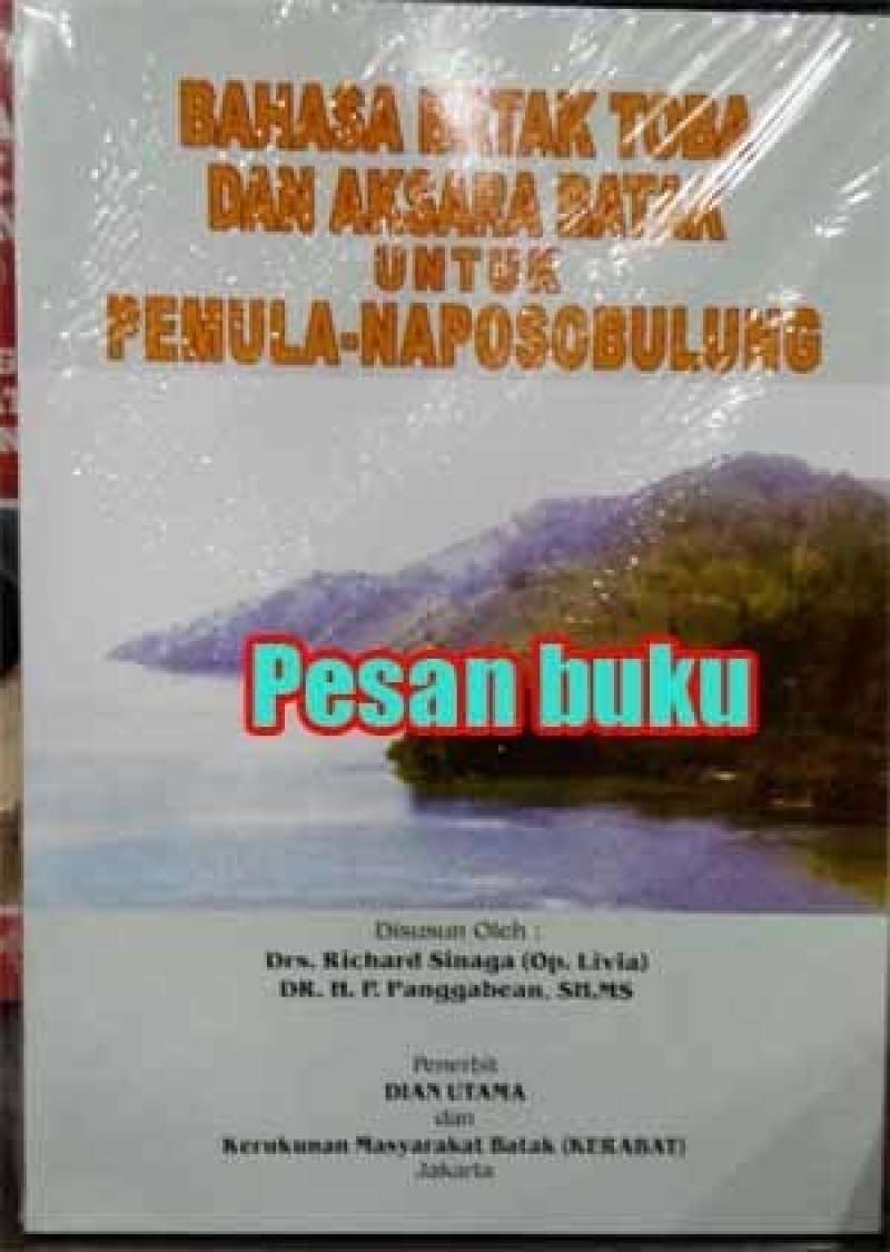 Promo Ori Buku Bahasa Batak Toba Dan Aksara Batak Untuk Pemula ...