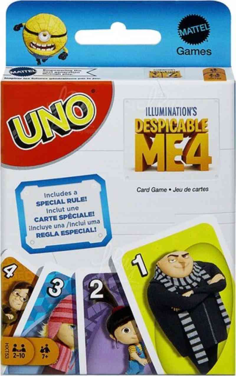 Promo Mattel Uno Despicable Me 4 Minions - Permainan Kartu Diskon 4% Di ...