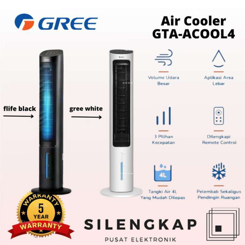 Promo Gree Tower Fan Air Cooler Gta-acool4 Diskon 23% Di Seller Djaya ...