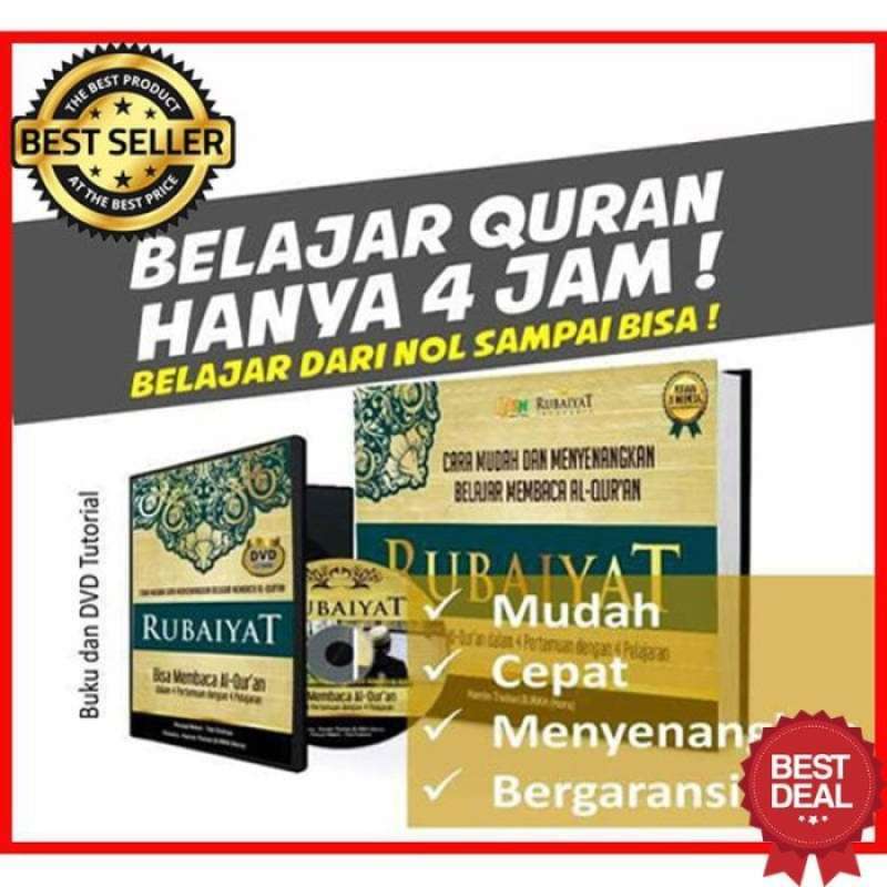 Promo Ori Metode Rubaiyat Cara Cepat 4 Jam Belajar Membaca Al Quran ... Promo Ori Metode Rubaiyat Cara Cepat 4 Jam Belajar Membaca Al Quran ...