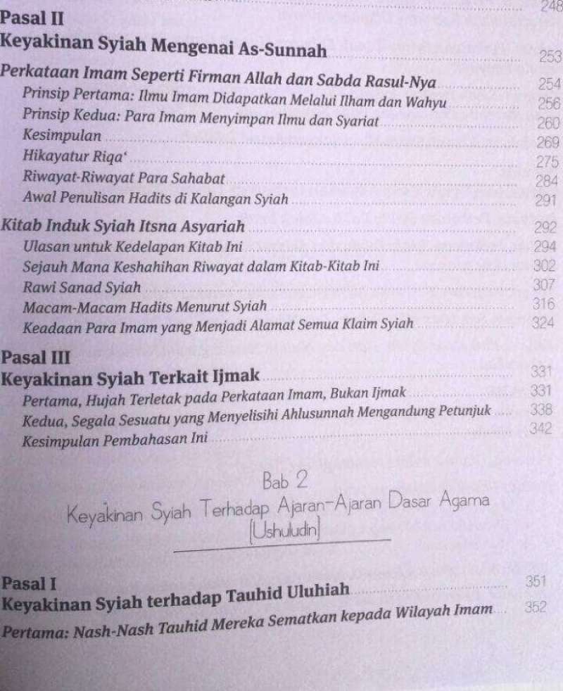 Promo Ori Buku Ushul Madzhab Syiah - Ulasan Lengkap Ajaran Syiah ...