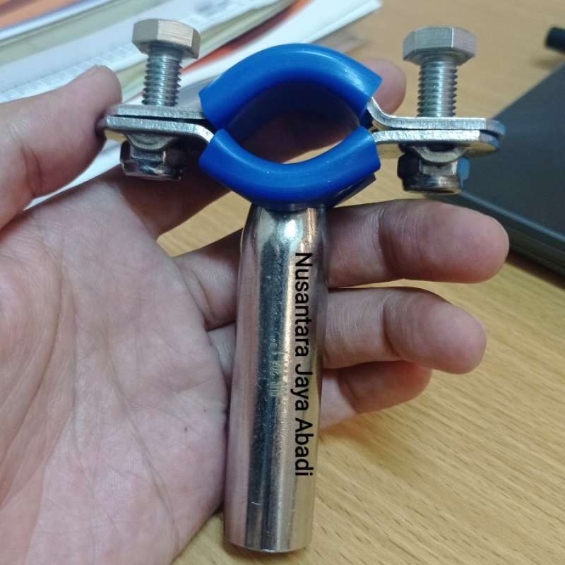 Promo Clamp Pipa Holder Sanitary Ss 304 1 Inchi - Clamp Support Hanger ...