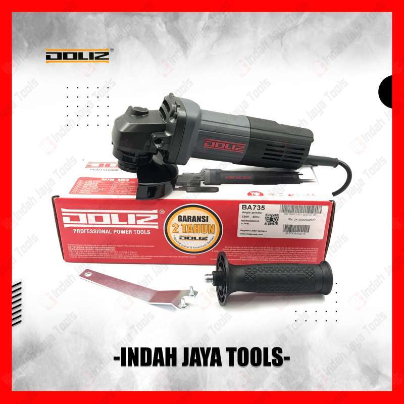 Jual Doliz Ba735 Mesin Gerinda Tangan 4 Inch - Gurinda Angle Disc ...