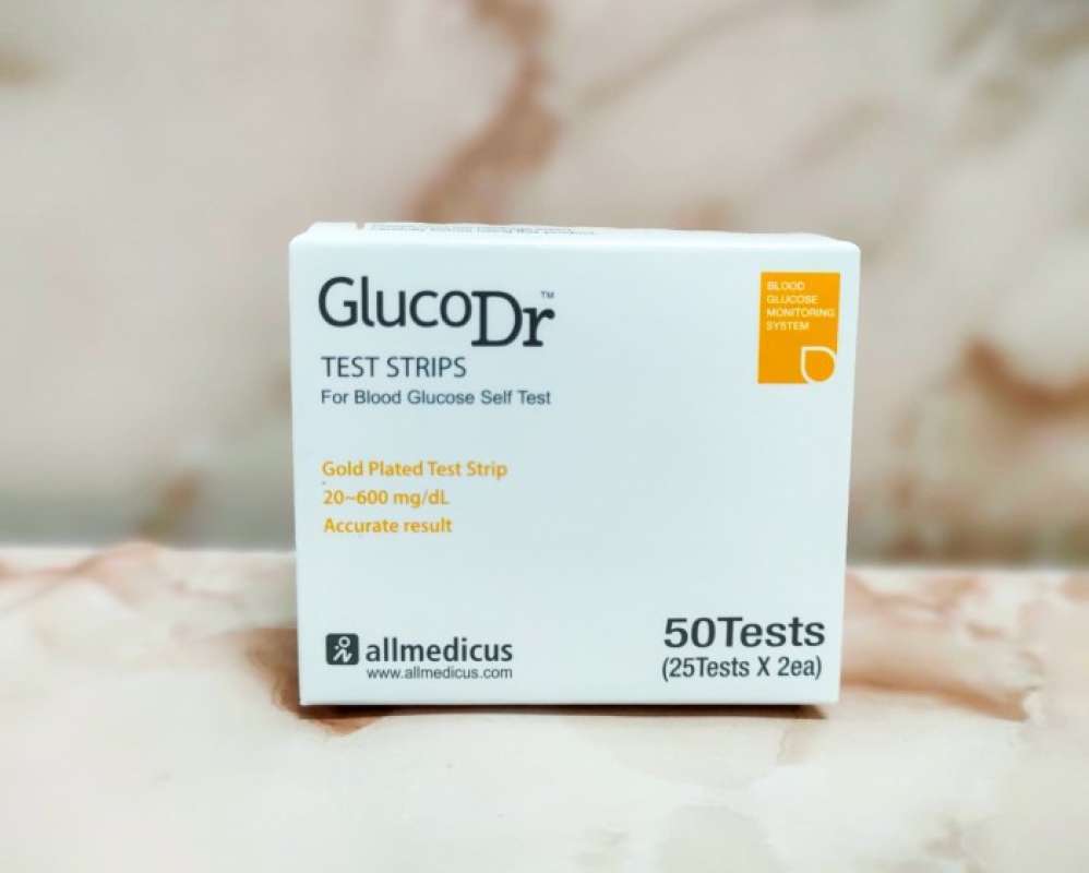 Promo Strip Test Glucodr Gula Darah Isi 50/ Strip Tes Gula Darah Agm ...