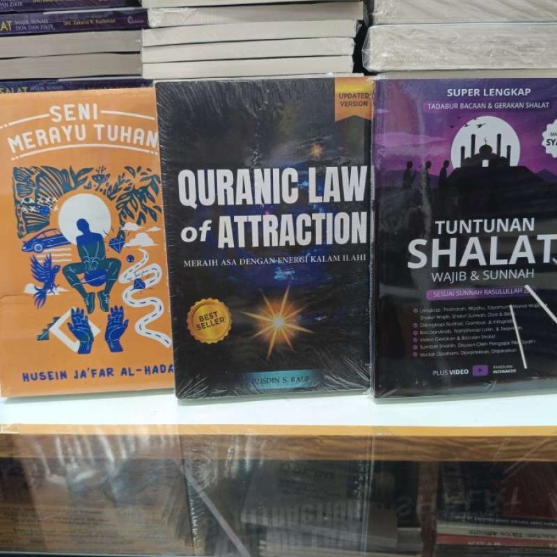 Promo Ori Paket 3 Buku Seni Merayu Tuhan Super Lengkap Tuntunan Shalat ... Promo Ori Paket 3 Buku Seni Merayu Tuhan Super Lengkap Tuntunan Shalat ...