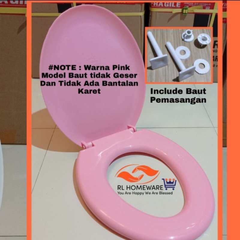Jual Tutup Closet Duduk / Toilet Cover Model Toto Universal Amstard Ina ...
