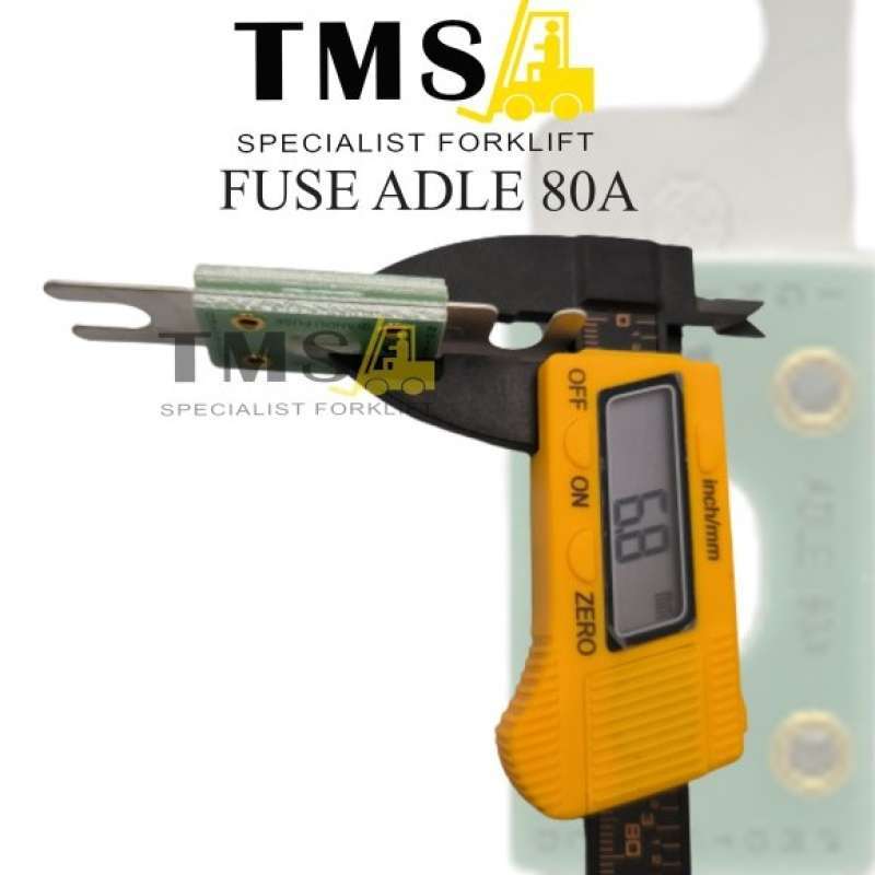 Promo Fuse 80a Adle Ando Glass Copper Laminated Sekring Forklift 32v ...