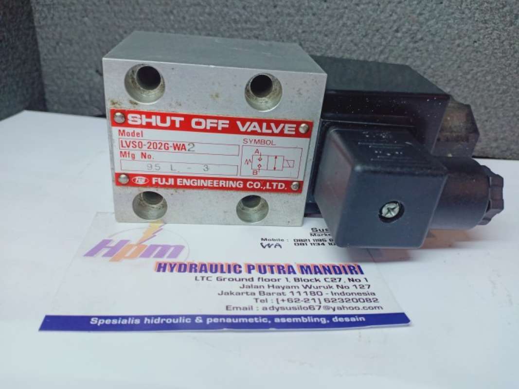Promo Shut Of Valve Lvso-202g-wa2 Fuji Enggenering Diskon 23% Di Seller Zuka Store - Kebon ...
