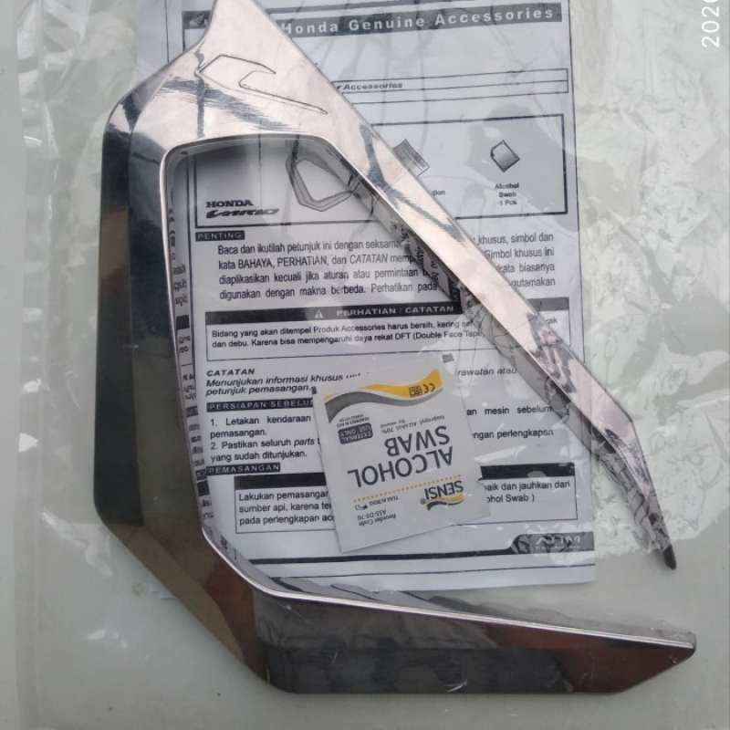 Promo Garnish Radiator Chrome All New Vario 125 150 Smart Key Original ...