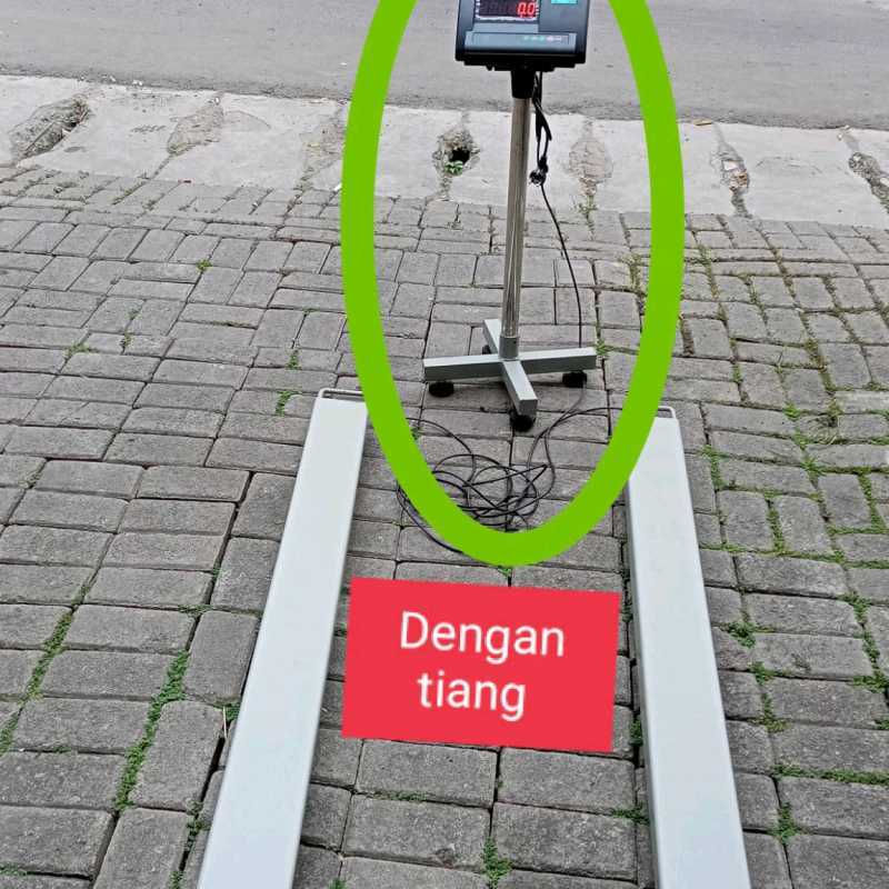 Jual Timbangan Hewan Ternak Digital Sapi Kerbau Domba Kapasitas 2 Ton 3 ...