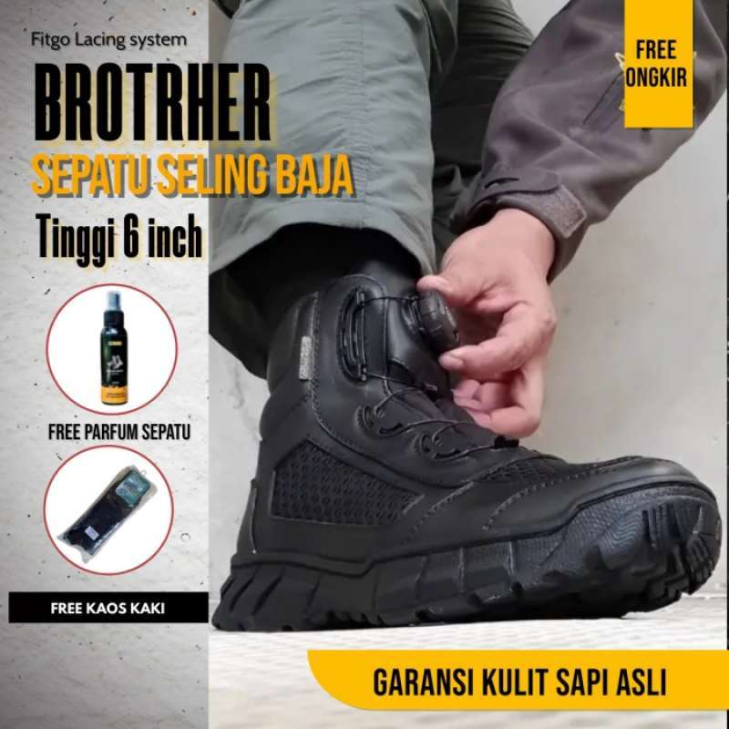 Promo Sepatu Pdl Pendek Tali Putar Merk Brotrher - Model Tawon, 38 ...
