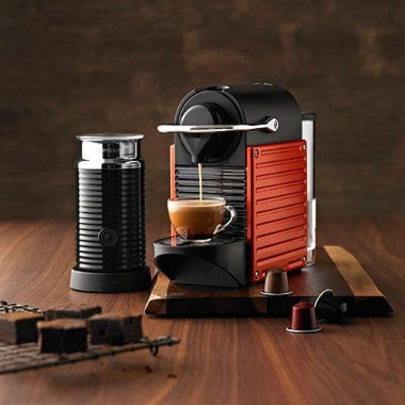 Promo New Nespresso Pixie Red Espresso Machine / Mesin Kopi New Diskon ...