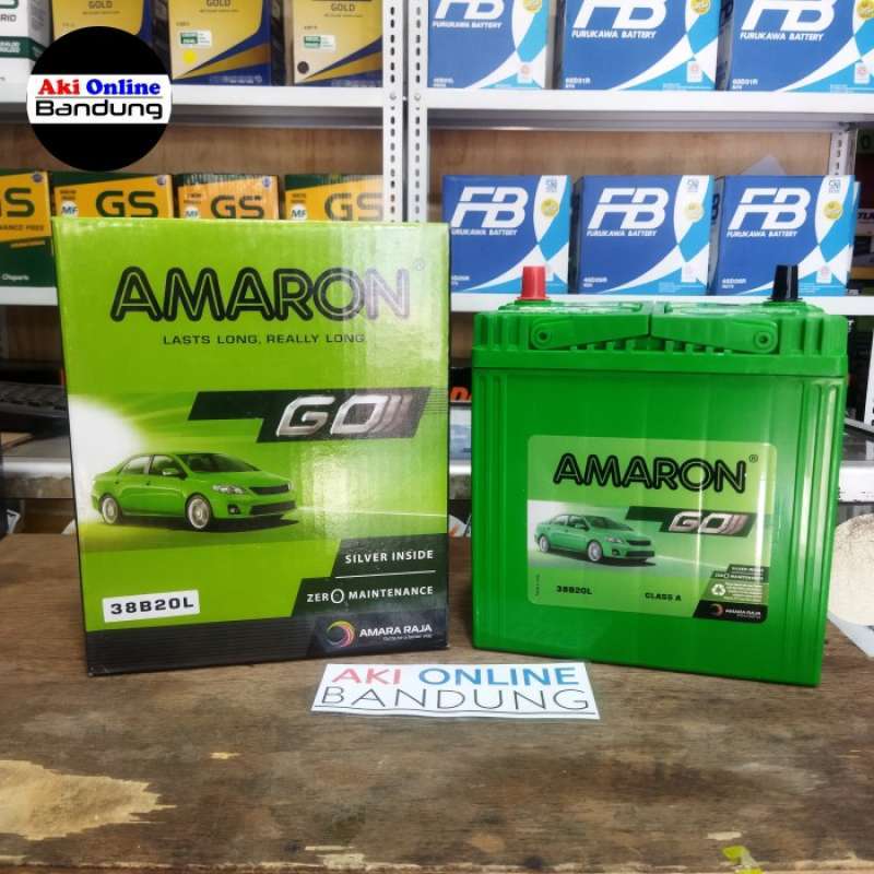 Promo Aki Kering Mobil Amaron Go Ns40zl 35 Ah Honda Jazz/brv/mobilio ...