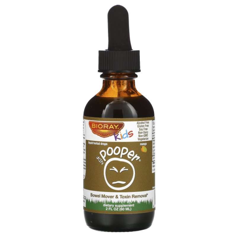 Promo Bioray, Kids, Ndf Tummy, 11-strain Probiotic Blend 60 Ml Diskon ...