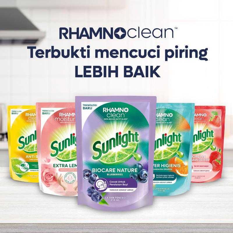 Promo Sunlight Biocare Nature Sabun Cuci Piring Cair [585 Ml] Diskon 13 ...