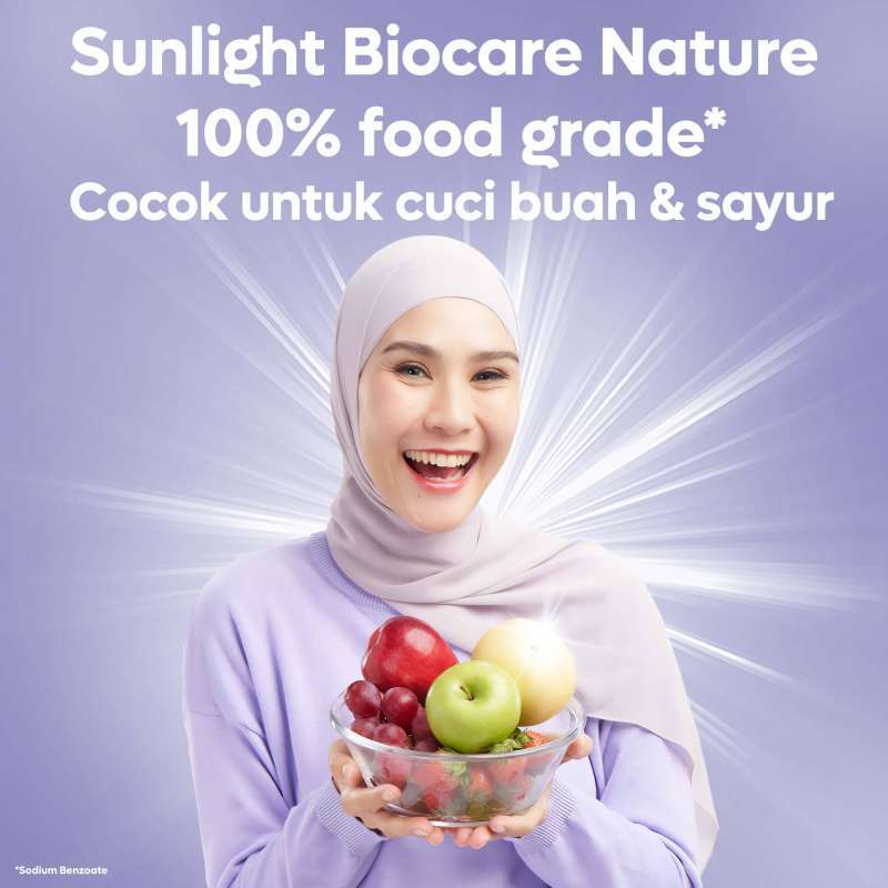 Promo Sunlight Biocare Nature Sabun Cuci Piring Cair [585 Ml] Diskon 13 ...