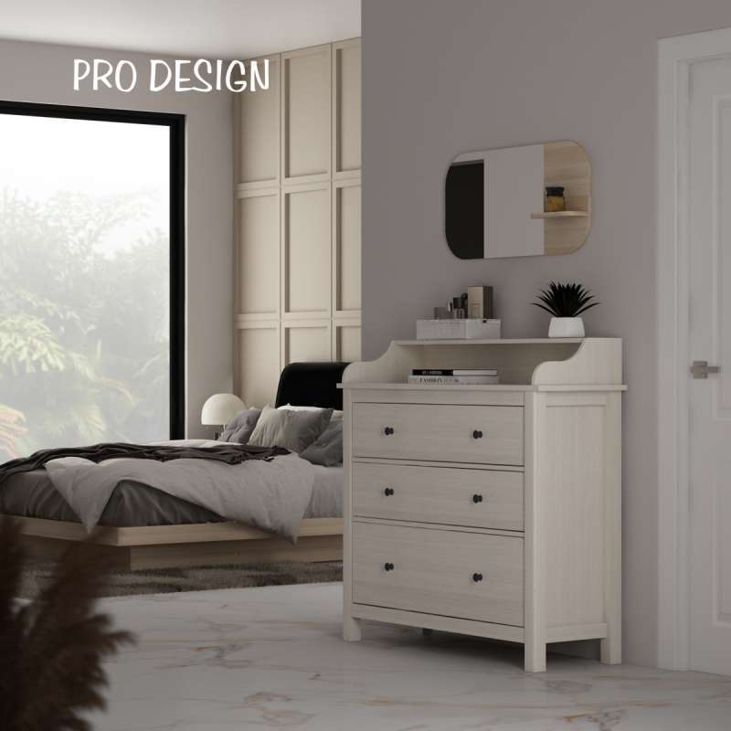 Promo Pro Design Liverpool Ch3 Lemari Laci / Bufet / Kabinet Diskon 25% ...