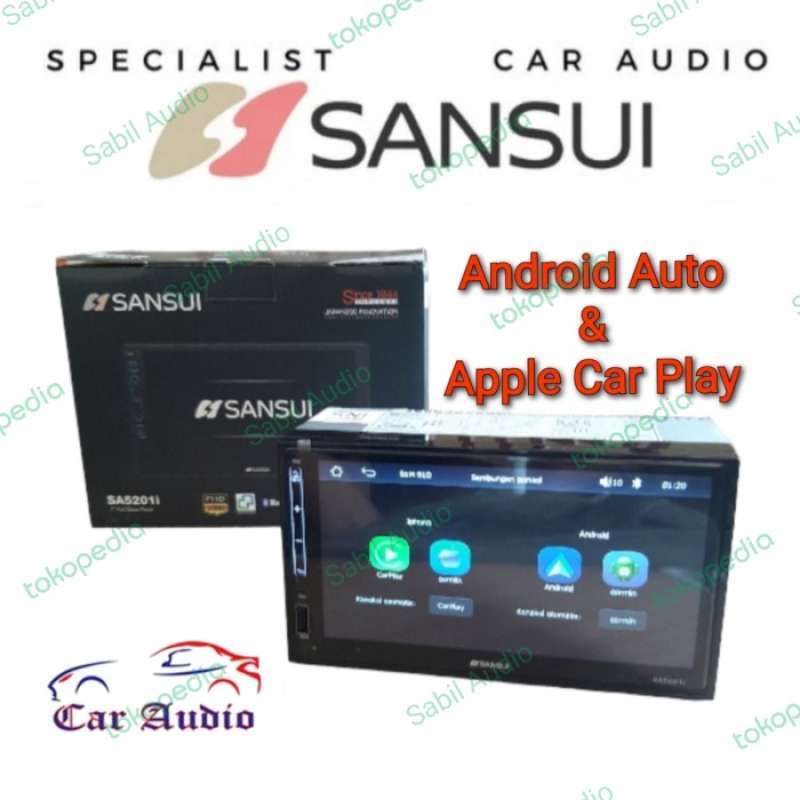 Promo Head Unit Sansui Sa 5202i Full Glass Diskon 23% Di Seller Indah ...