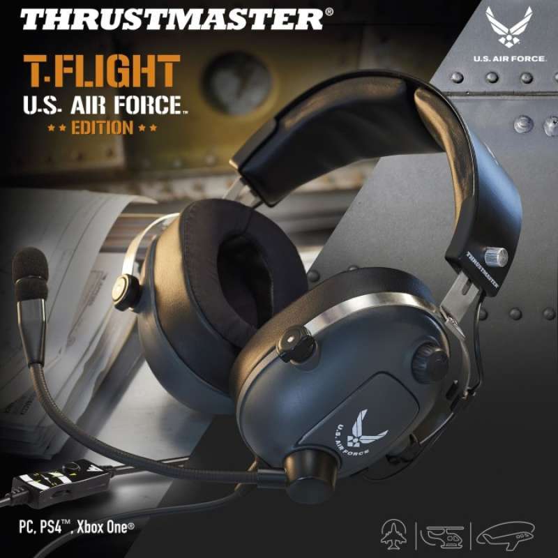Promo Thrustmaster T.flight U.s. Air Force Edition Gaming Headset Pc ...