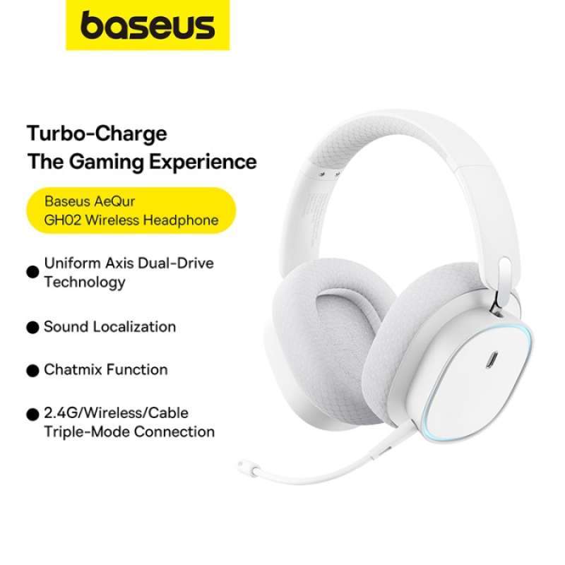 Promo Baseus Gh02 Gaming Wireless Headphone High Quality Sound 4 ...