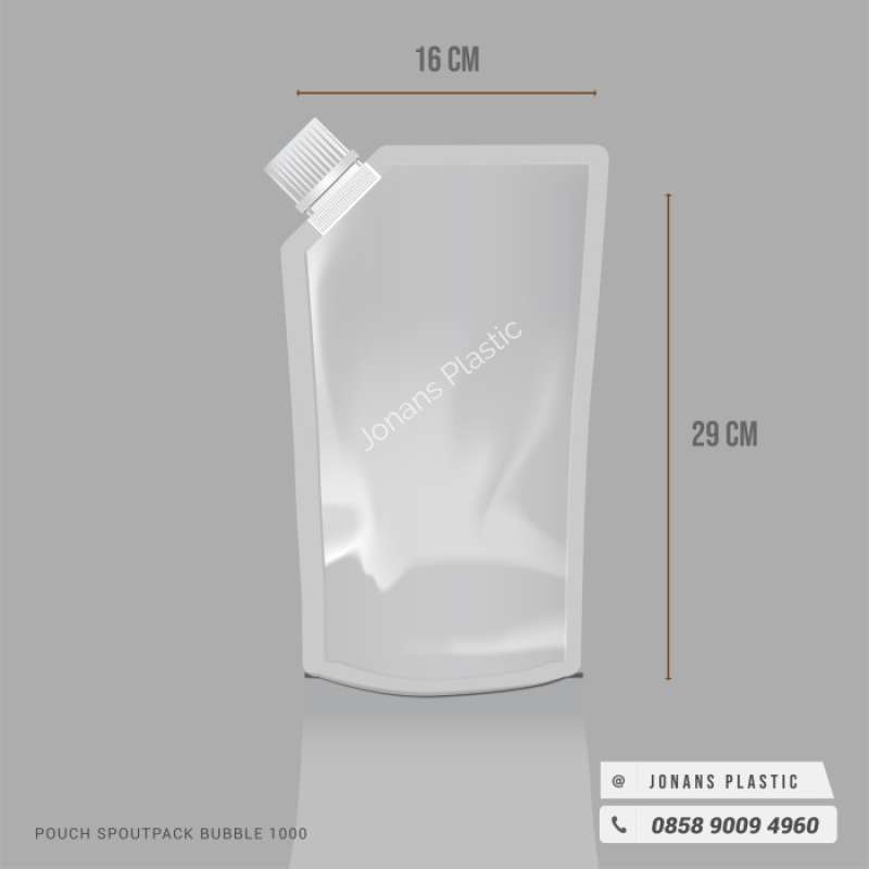 Jual ,plastik Kemasan Puch Spout Pack 150ml,250ml,500ml,1000ml Di ...