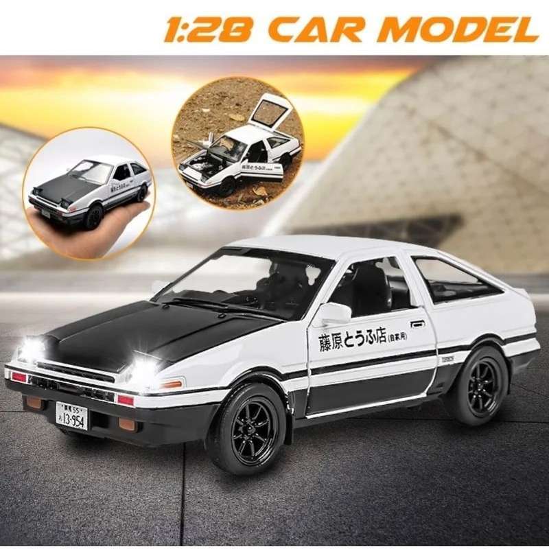 Promo Diecast Mobil Toyota Trueno Ae86 / Mazda Rx7 Savana Initial D ...