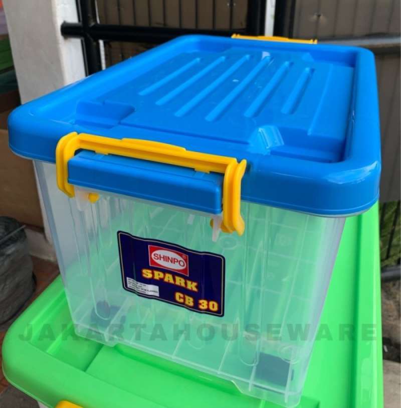 Jual Shinpo Spark 30 Liter Container Box Sip 110 Bening Kotak ...