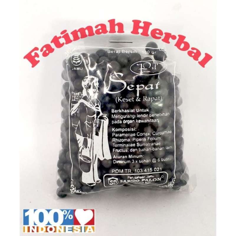 Jual Jamu Pil Sepat - Pil Keset Rapet Sabdo Palon - 100 Gram Di Seller ...