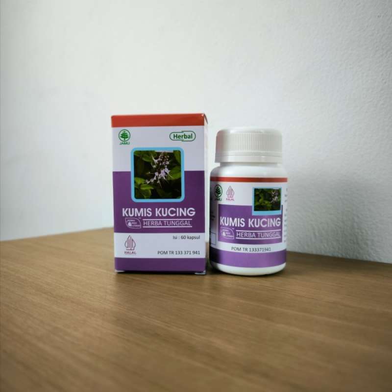 Jual Obat Herbal Anyang-anyangan Kencing Batu Kapsul Kumis Kucing ...